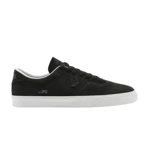 Men's Black Lace-Up Sneakers