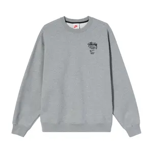 Nike X Stussy Nrg Zr Crew Fleece - Grey