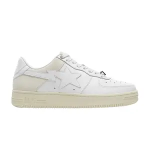 A BATHING APE Bapesta Low - White