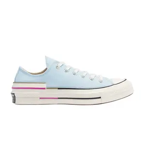 CONVERSE Chuck 70 Low Colorblock Chambray Sneakers - Blue