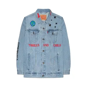 CACTUS JACK BY TRAVIS SCOTT Astroworld X Levi's Denim Jacket