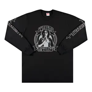 Supreme X Hysteric Glamour Long-Sleeve Tee - Black | Editorialist