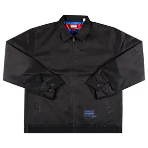 Supreme X Junya Watanabe X Comme Des Garçons Printed Work Jacket - Black
