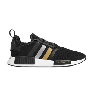 Adidas Shoe Palace X Nmd_r1 'gold Trefoil' Sneaker - Black