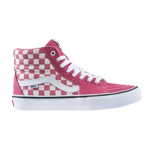 VANS Vans Sk8-Hi Pro "Desert Rose Checkerboard" High Top Sneakers Pink