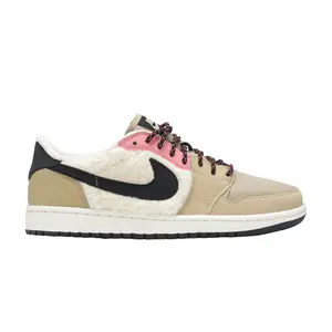 JORDAN 1 Retro Low Fleece - Tan