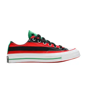 CONVERSE Denim Tears X Chuck 70 Low 'pan-african Flag' Sneakers - Multi-color