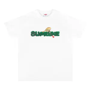 Supreme Lizard Tee - White