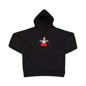 Supreme Cone Hooded Sweatshirt - Black