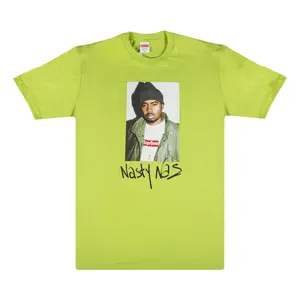 Supreme Nas T-shirt 'lime - Green