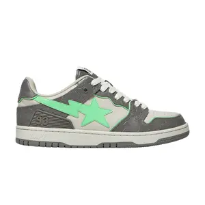 A BATHING APE Sk8 Sta Sneakers - Grey