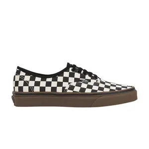 VANS Authentic Checkerboard Gum - Black