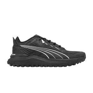 PUMA Voyage Nitro 2 Metallic Silver Sneakers - Black