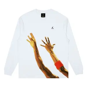 JORDAN X Union La The J Long-sleeve T-shirt - White