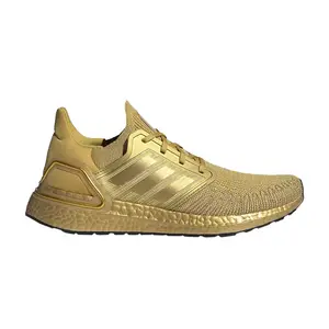 Adidas Ultraboost 20 Metallic Sneakers - Gold