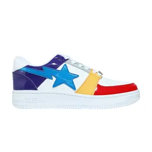 A BATHING APE Sta Low M2 'crazy' Sneaker - White