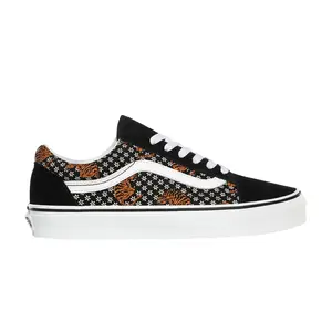VANS Old Skool Tiger Floral Sneakers - Black