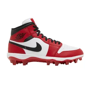 JORDAN 1 Mid Td Cleat - Red