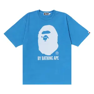 A BATHING APE Overdye Relaxed Tee - Blue
