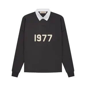 Fear Of God Rugby Polo 'iron - Black