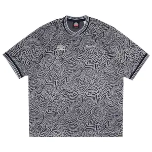 Supreme X Umbro Jacquard Animal Print Soccer Jersey - Blue