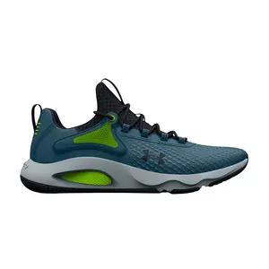 Under Armour Hovr Rise 4 'static Blue Lime Surge' Blue