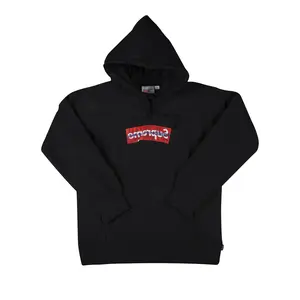 Supreme X Comme Des Garçons Shirt Box Logo Hooded Sweatshirt - Black