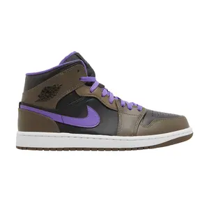 JORDAN 1 Mid Sneakers - Brown