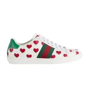Gucci Ace 'hearts' Sneakers - White