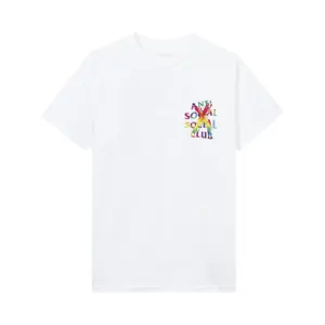 ANTI SOCIAL SOCIAL CLUB Cancelled Rainbow Tee - White
