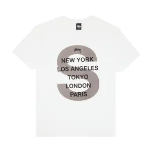 StÜssy S Cities Tee - White