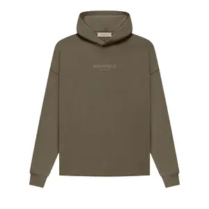 Fear Of God Relaxed Fit Hoodie - Brown