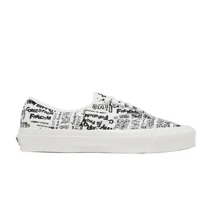 VANS Comme Des Garçons X Og Authentic Lx 'graffiti' Sneakers - White