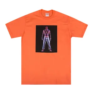 Supreme Tupac Hologram Tee 'neon - Orange