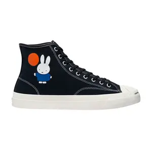 CONVERSE Pop Trading Company X Jack Purcell Pro High 'miffy' Sneakers - Black