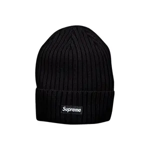 Supreme Overdyed Beanie - Black