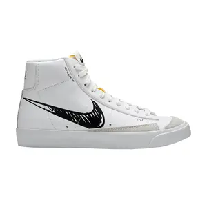 Nike Blazer Mid 77 Sketch Sneakers - White