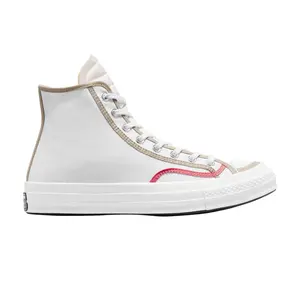 CONVERSE Chuck 70 High Varsity Hybrid Texture Sneakers - White