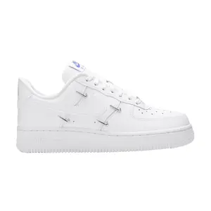 Nike Air Force 1 '07 Lx 'sisterhood Metallic Silver' Sneakers - White