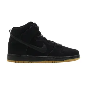 Nike Dunk High Pro Sb Gum - Black