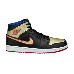 JORDAN 1 Mid Sneakers - Black