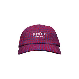 Supreme Harris Tweed Classic Logo 6-panel Cap - Multicolor