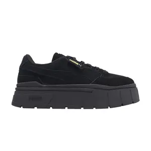 PUMA Mayze Stack Suede Sneakers - Black