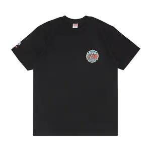 Supreme Fdny Engine 9 Tee - Black