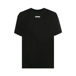 Off-White Airport Tape Oversize T-shirt /multicolor - Black