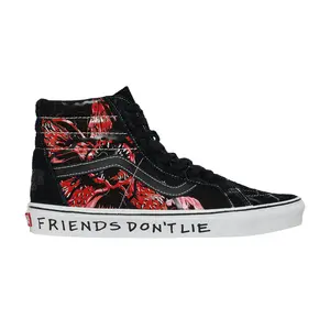 VANS X Stranger Things Sk8-hi Reissue 'upside Down' Sneakers - Black