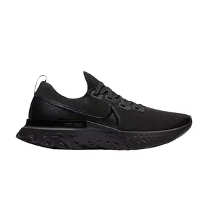 Nike React Infinity Run Flyknit Sneakers - Black