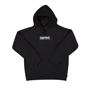 Supreme Bandana Box Logo Hooded Sweatshirt - Black