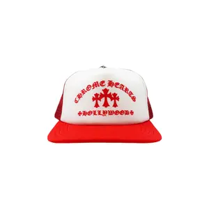 Chrome Hearts King Taco Trucker Cap - Red