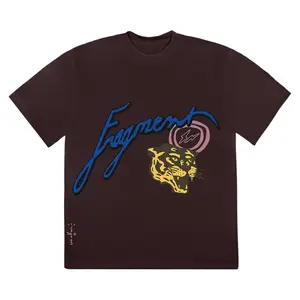 TRAVIS SCOTT For Fragment Icons Tee - Brown